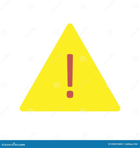 A Set Of Signs Exclamation Mark Of Various Shapes And Colors Depicted