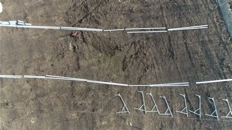 Монтажна конструкция за наземна фотоволтаична система 200 Kw Youtube