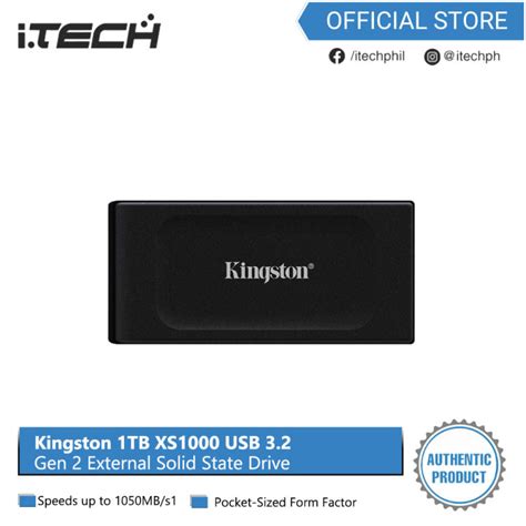 Kingston Tb Xs Usb Gen External Solid State Drive Lazada Ph
