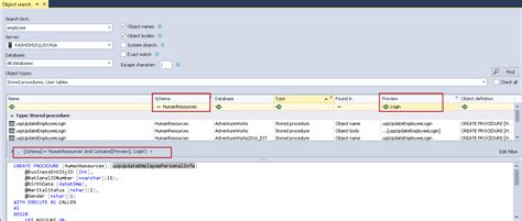 Different Ways To Search For Objects In SQL Databases