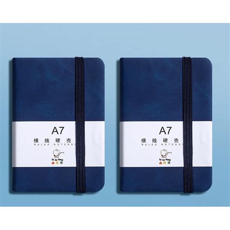 [ Davinci ] Sổ Tay Tiện Dụng A7 A6 96 Tờ Bìa Da Nhung Cao Cấp Nhiều