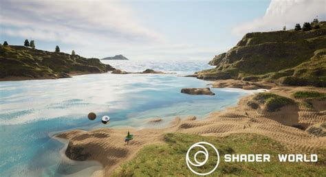 Unreal Engine Marketplace Shader World Procedural Landscape Ocean Foliage V1955 50