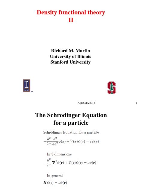 Martin Dft Pdf Density Functional Theory Scientific Theories