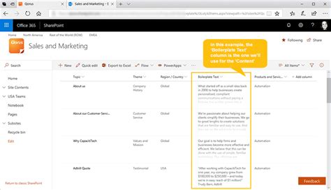 Connect SharePoint Online Lists Help Center
