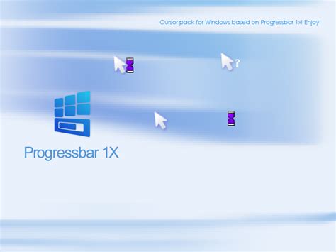 Progressbar 1x Cursor Scheme For Windows By Petertrifonov1999a1 On Deviantart