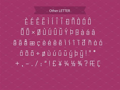 Timer Font Masterbundles