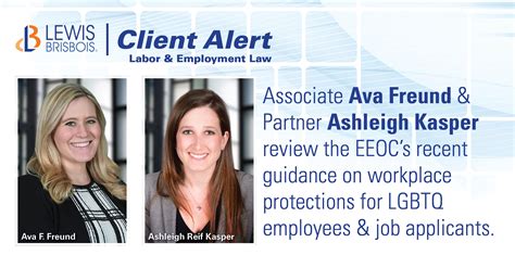 EEOC Issues Guidance Regarding Discrimination Based On Sexual Orientation And Gender Identity