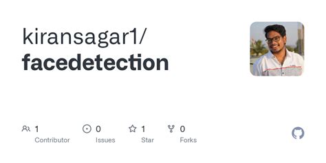 GitHub Kiransagar1 Facedetection
