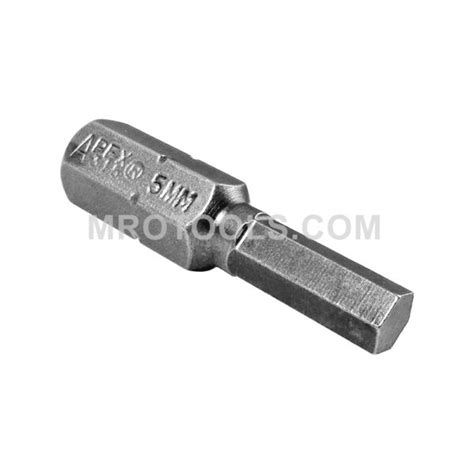 315 5MM Apex Socket Head Hex Insert Bits Metric Apex Bits Distributors