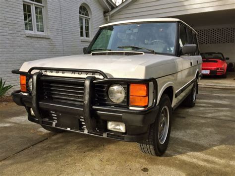 Range Rover Classic One Owner Very Nice No Rust Classic Land
