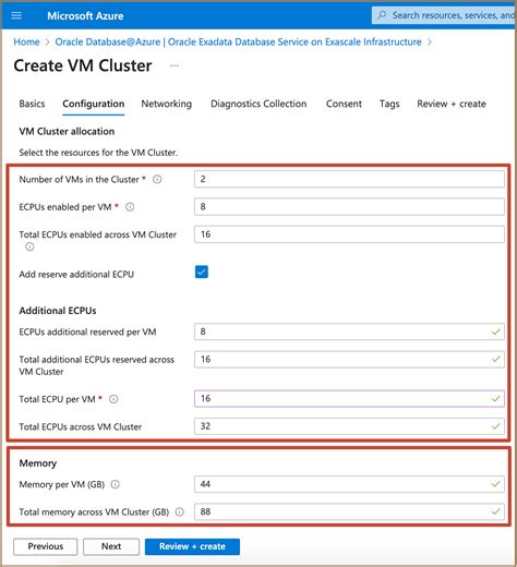 Provision Oracle Exadata Database Service On Exascale Infrastructure On Oracle Database Azure