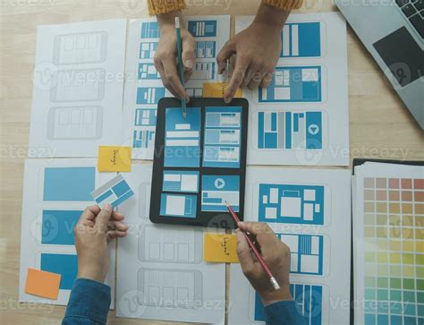 Sitio Web Diseñador Creativo Planificación Solicitud Desarrollo Sequía