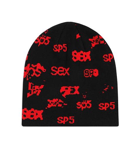 sp5der aop sex scully black red restock ar