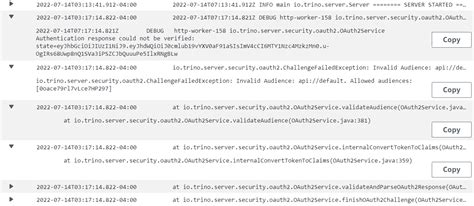 okta integration with oauth2 audience issue · issue 13175 · trinodb