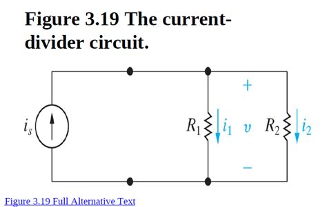 Answered Figure 3 19 The Current Divider… Bartleby
