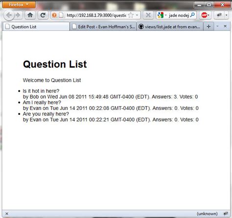 teaching myself node js part 1 evan hoffman s blog
