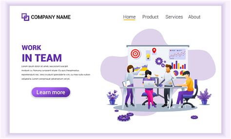 회의 및 프리젠 테이션에서 문자와 팀 워크 디자인의 현대 평면 디자인 개념 배너 비즈니스 마케팅 콘텐츠 전략 방문 페이지 웹 디자인에 사용할 수 있습니다 플랫 벡터