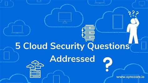 5 Cloud Security Questions Addressed SyncCore Cloud Blog