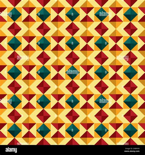 Geometric Seamless Pattern Background Wallpaper Vector Stock Vector Image Art Alamy