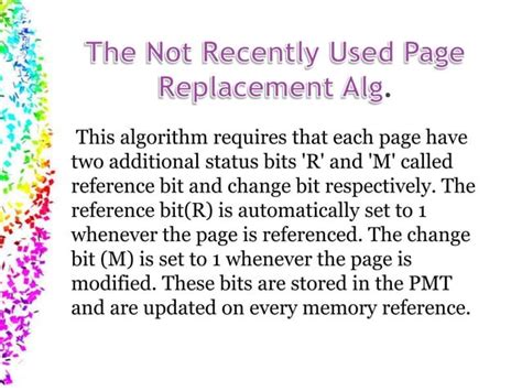 Computer Architecture Page Replacement Algorithms Pptx Operating Systems Computer Software