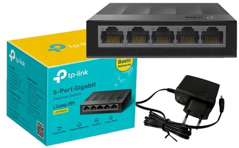 EnergooszczĘdny Switch Tp Link Ls1005g 5x1gbit 1gb Sklep Opinie Cena W Allegro