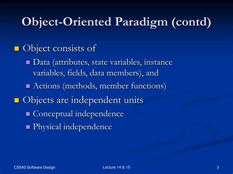 Ppt Object Oriented Paradigm Powerpoint Presentation Free Download