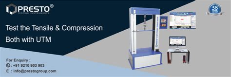 Test The Tensile And Compression Both With Utm