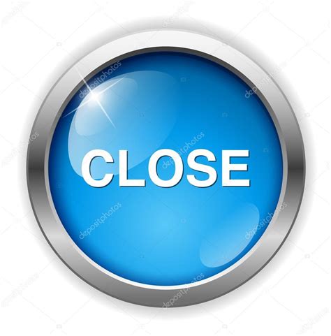 Close Button Icon — Stock Vector © Sarahdesign85 70366041