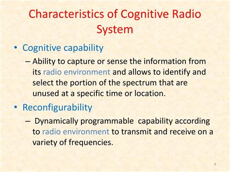 PPT Cognitive Radio Networks PowerPoint Presentation Free Download ID