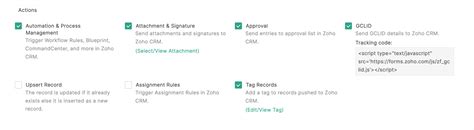 Zoho Crm Integration Add New Record To Zoho Crm Module Zoho Forms