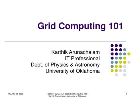 ppt grid computing 101 powerpoint presentation free download id