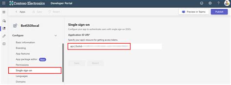 Enable Sso For Bot And Message Extension Teams Microsoft Learn