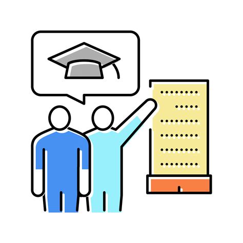 Freshmen Admission Color Icon Vector Illustration 18999079 Vector Art At Vecteezy