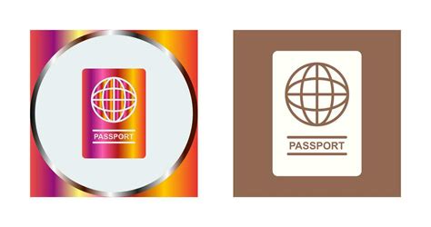 Passport Vector Icon 33985291 Vector Art At Vecteezy