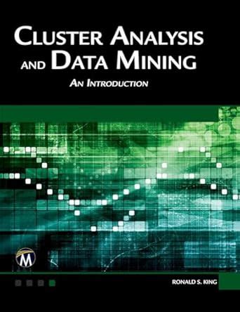Amazon Cluster Analysis And Data Mining An Introduction King Ronald S Books