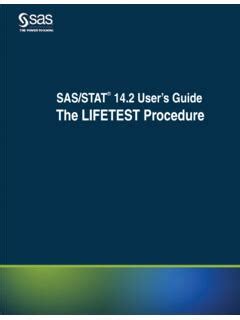A Step By Step Guide To Survival Analysis Proc Lifetest PDF4PRO