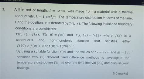 Solved This Is Ode Question Meaning Of Non Monotonic