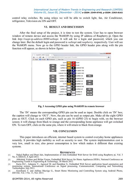 Embedded Web Server Based Home Automation Using Raspberry Pi Pdf