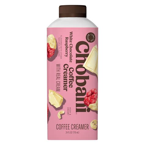 Chobani Coffee Creamer White Chocolate Raspberry Limited Batch 24 Fl Oz