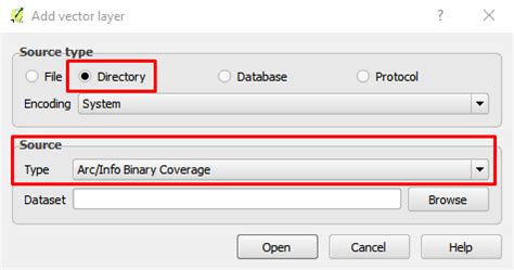 Esri Coverage Format Open ArcInfo Files In QGIS Geographic Information Systems Stack Exchange