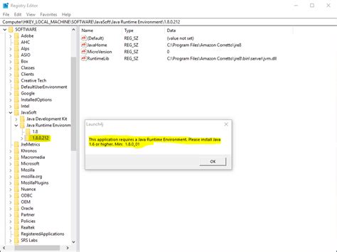 Jdk Msi Installer Registry Keys · Issue 122 · Correttocorretto 8 · Github