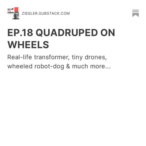 Tldr Episode 18 1 Real Life Transformer 2 Slam For Tiny Drones 3 We All Are Robots