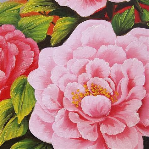 부귀화 모란꽃 목단꽃 그림 4 70x50cm Drawings Rose Flowers Plants Pink Sketches Plant Drawing