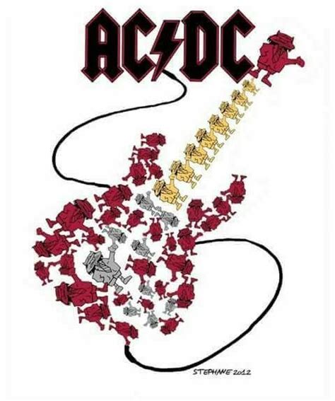 Термонаклейка на все виды и любой цвет одежды Dtf Acdc Рок купить с доставкой по выгодным