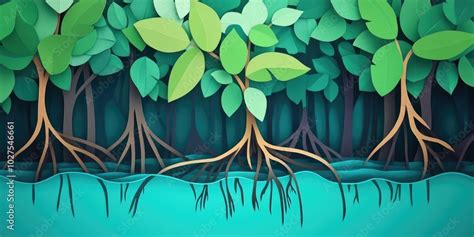 Propagules Of Rhizophora Apiculata In A Mangrove Forest Ecosystem Rhizophora Apiculata