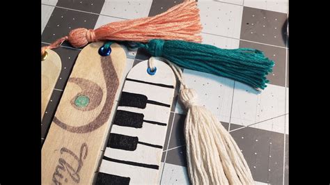 Bookmark Tassels Tutorial And Project Share Youtube