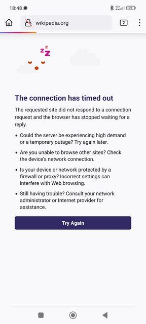 Android Firefox Cannot Access Internet With Mobile Data But Does With Wi Fi Chrome Works