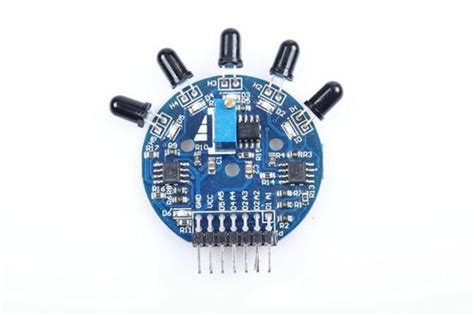 5 Way Dual Analog Digital Flame Detection Sensor Module For Robot Flame Sensor Power Tool