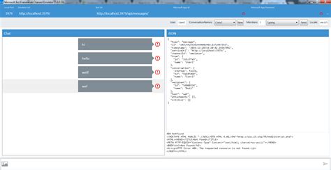 Botframework Testing Sample Bot Framework C Sdk Using Bot Emulator