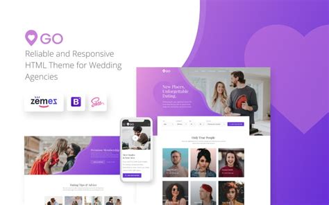 4 Free Html5 Dating Website Templates